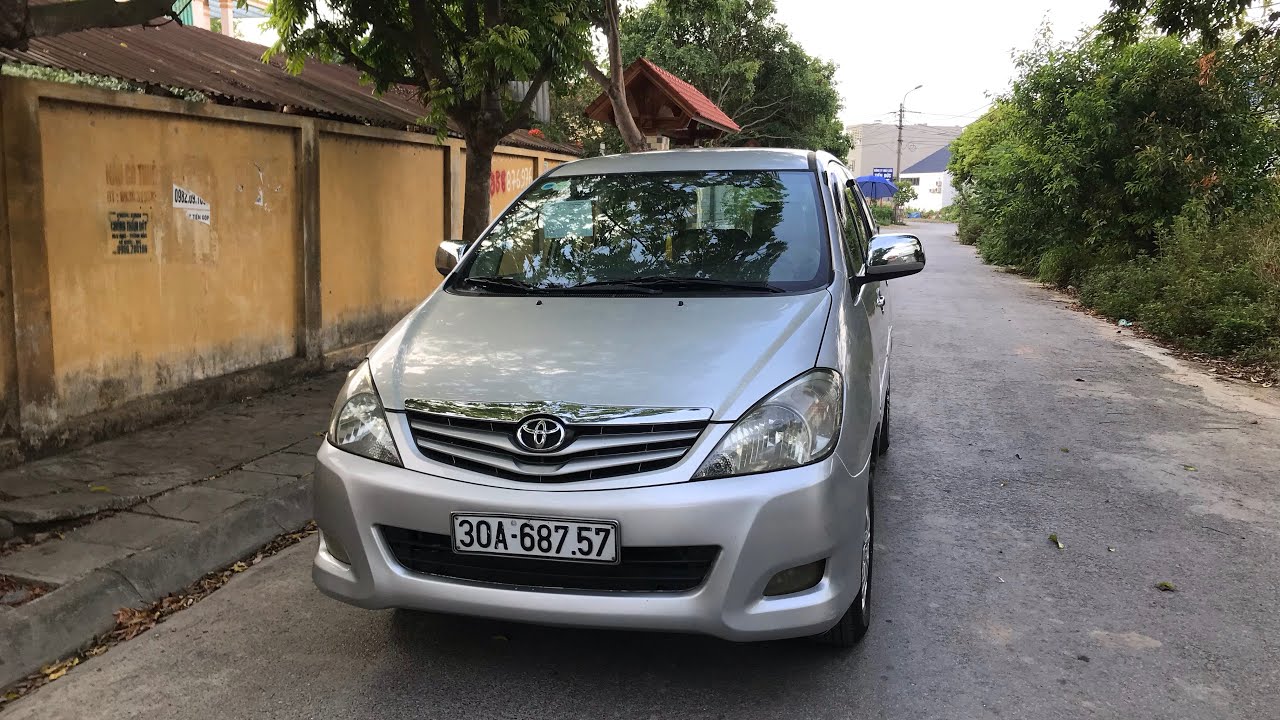 Innova: 2010 bản G/ xe gia đình, zin đét. Lh 0904331220 - YouTube