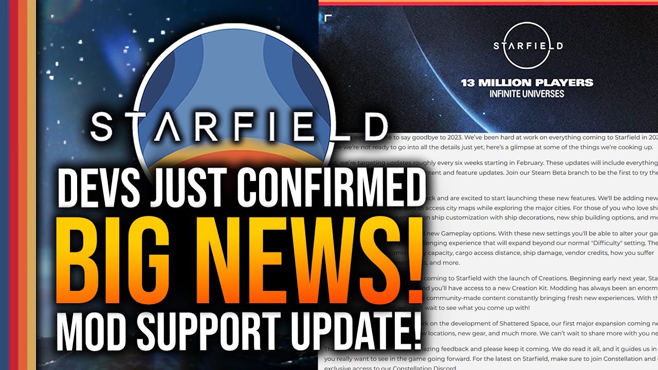 Devs Just UPDATED Us on the Future of Starfield! - YouTube