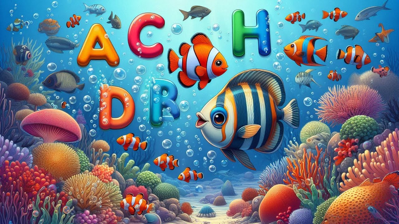 ABC Fish Song 🐠🌊 | Learn Fish Names from A to Z | A to Z Fish Song 🐡 ...