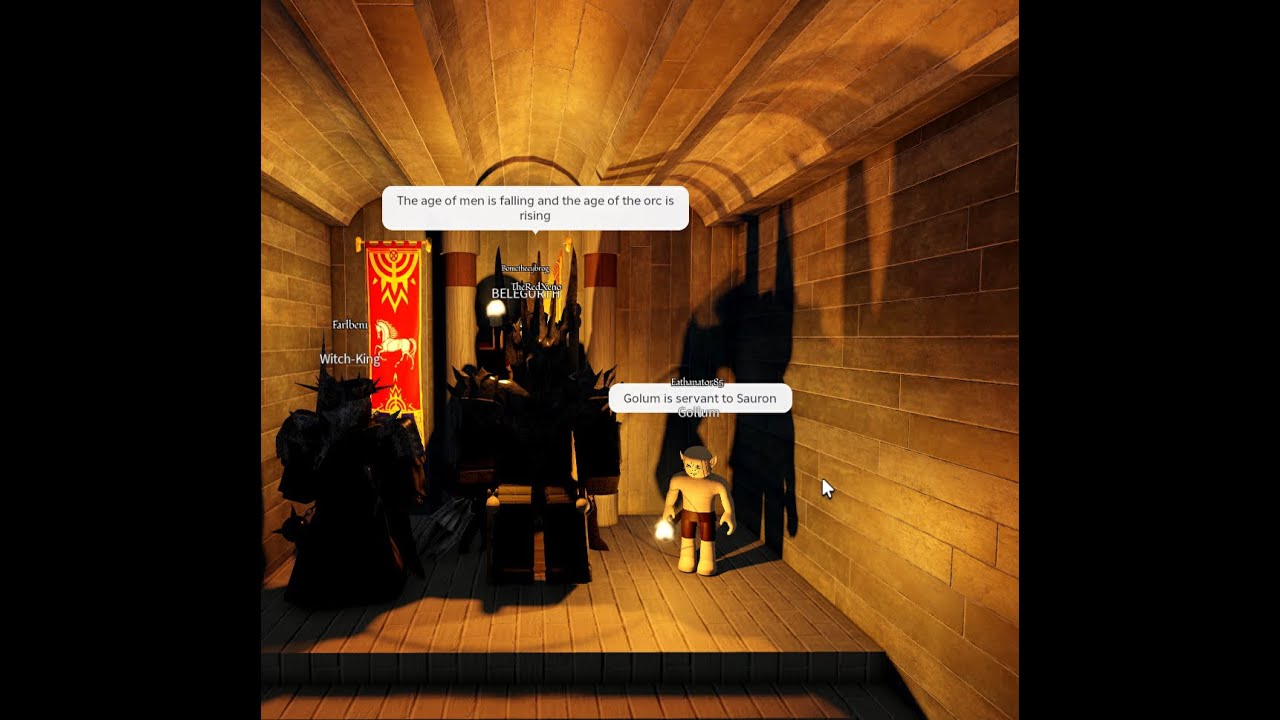 Conquering Middle Earth as Sauron in Roblox Middle Earth RP - YouTube