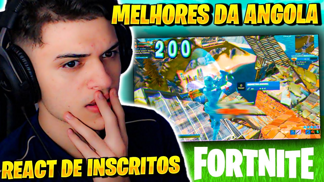 OS MELHORES JOGADORES DE FORTNITE DA ANGOLA SÃO DESSE TIME! JOGAM A 100 ...