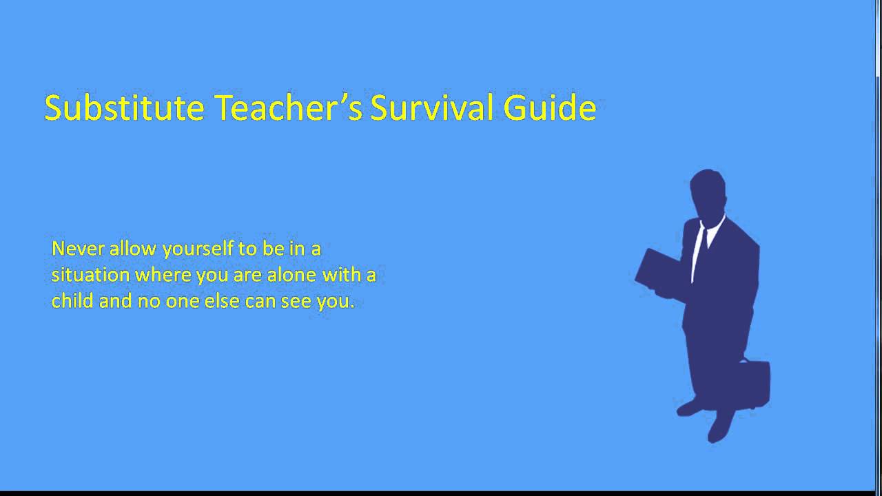 Substitute Teacher's Survival Guide Part 16 For - Men Only - YouTube