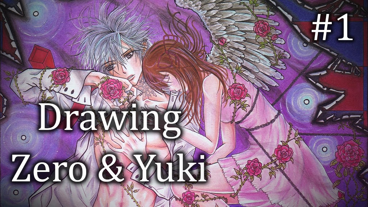 Zero & Yuki ~ Vampire Knight ~ Drawing Pt.1 Skin Tones - YouTube