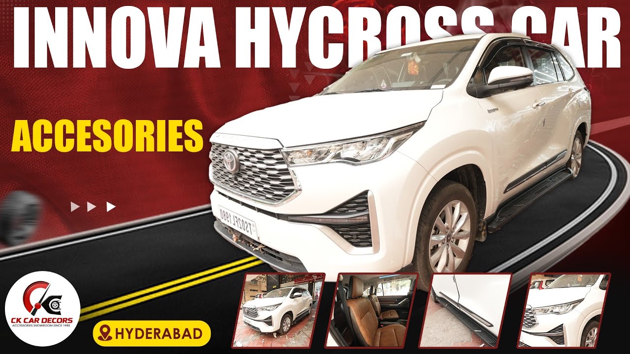 Innova Hycross Car Accesories | CK Car Decors - YouTube
