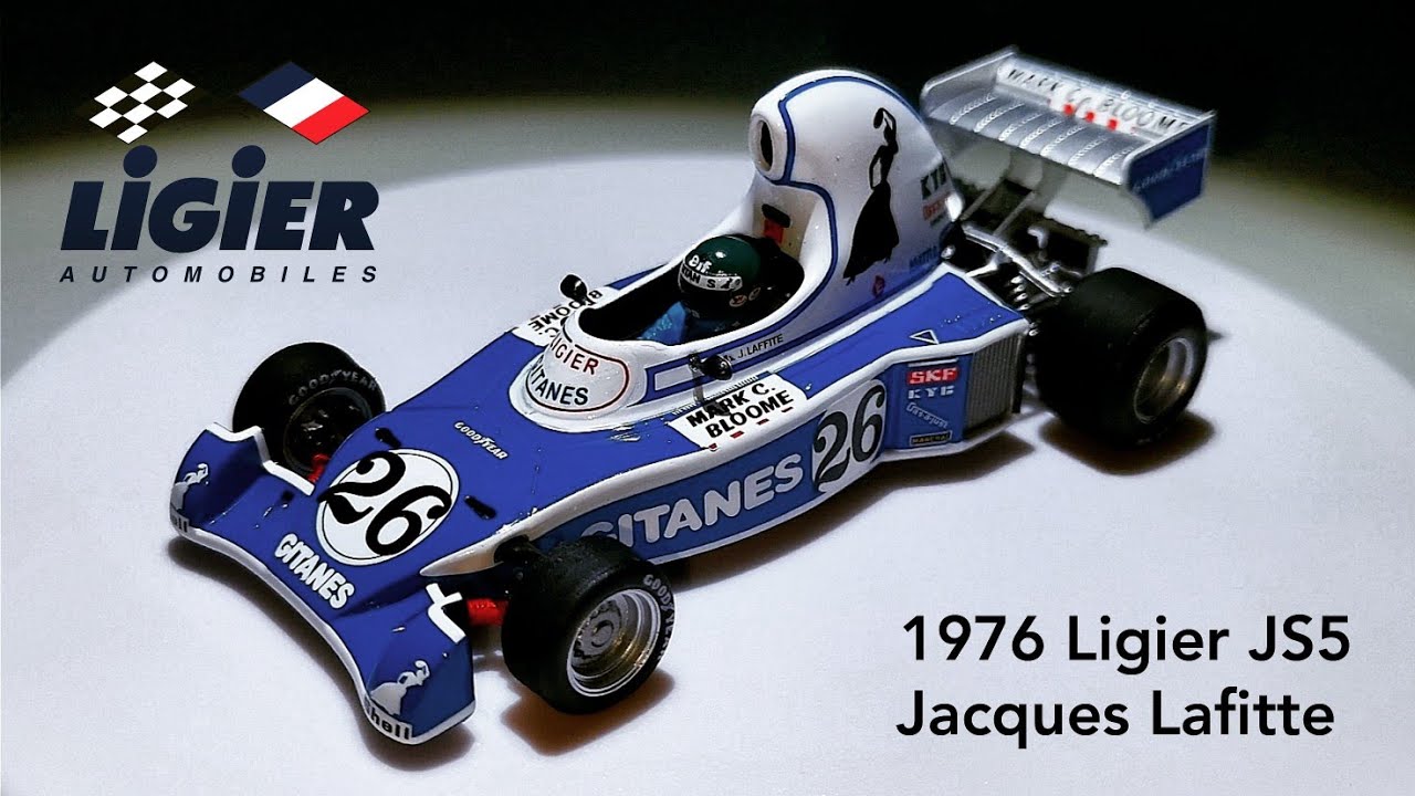 Ligier JS5 F1 1976 J.Lafitte escala 1/43 - YouTube