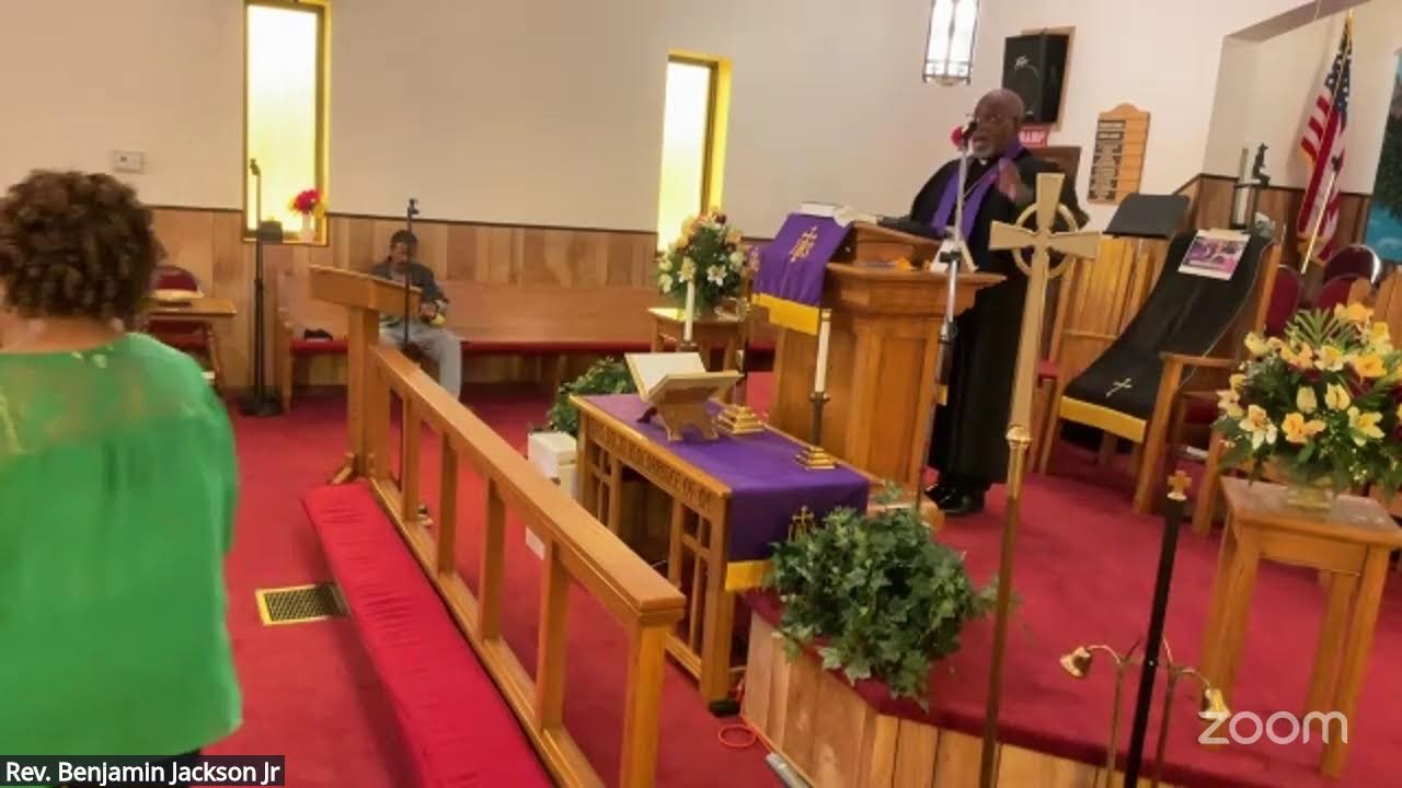 Rev. Benjamin Jackson Jr's Personal Meeting Room - YouTube