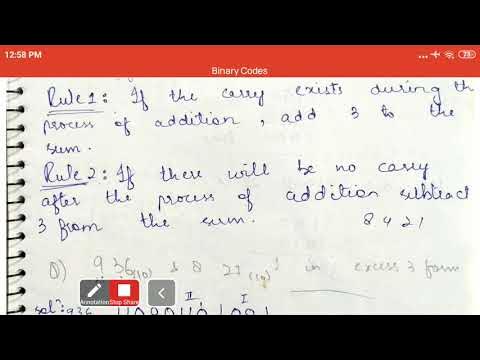 Excess-3 Code and Excess-3 Addition (Digital Electronics) - YouTube