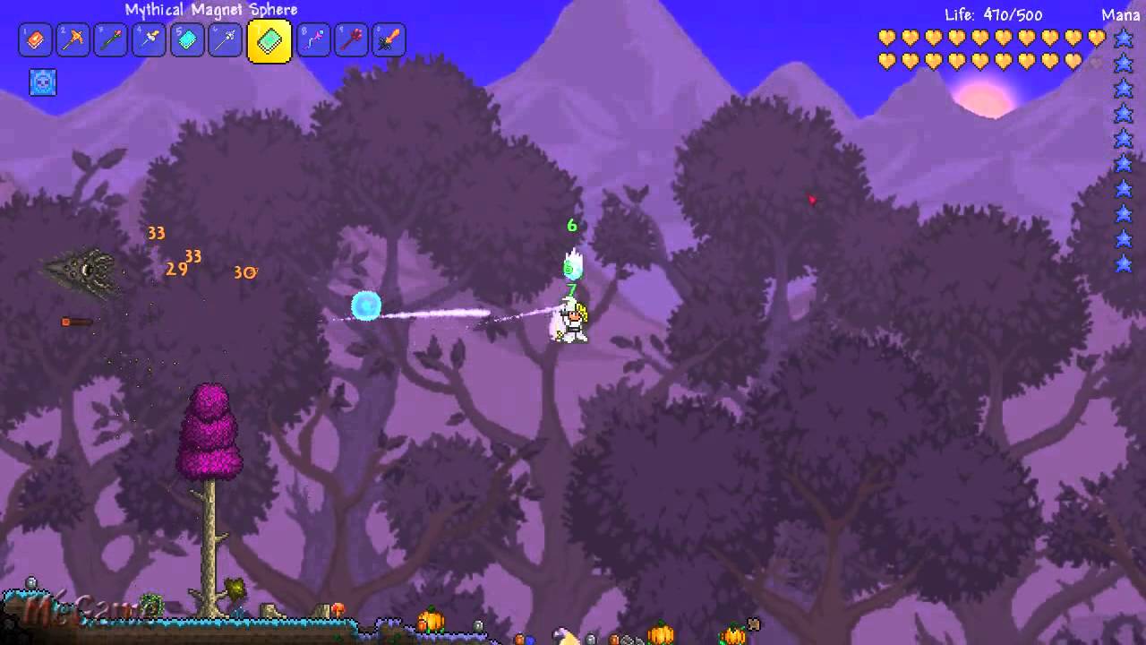 Terraria Weapon Guide: Magnet Sphere - YouTube