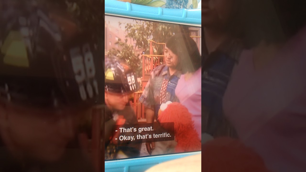 Elmo visits the fire house - YouTube