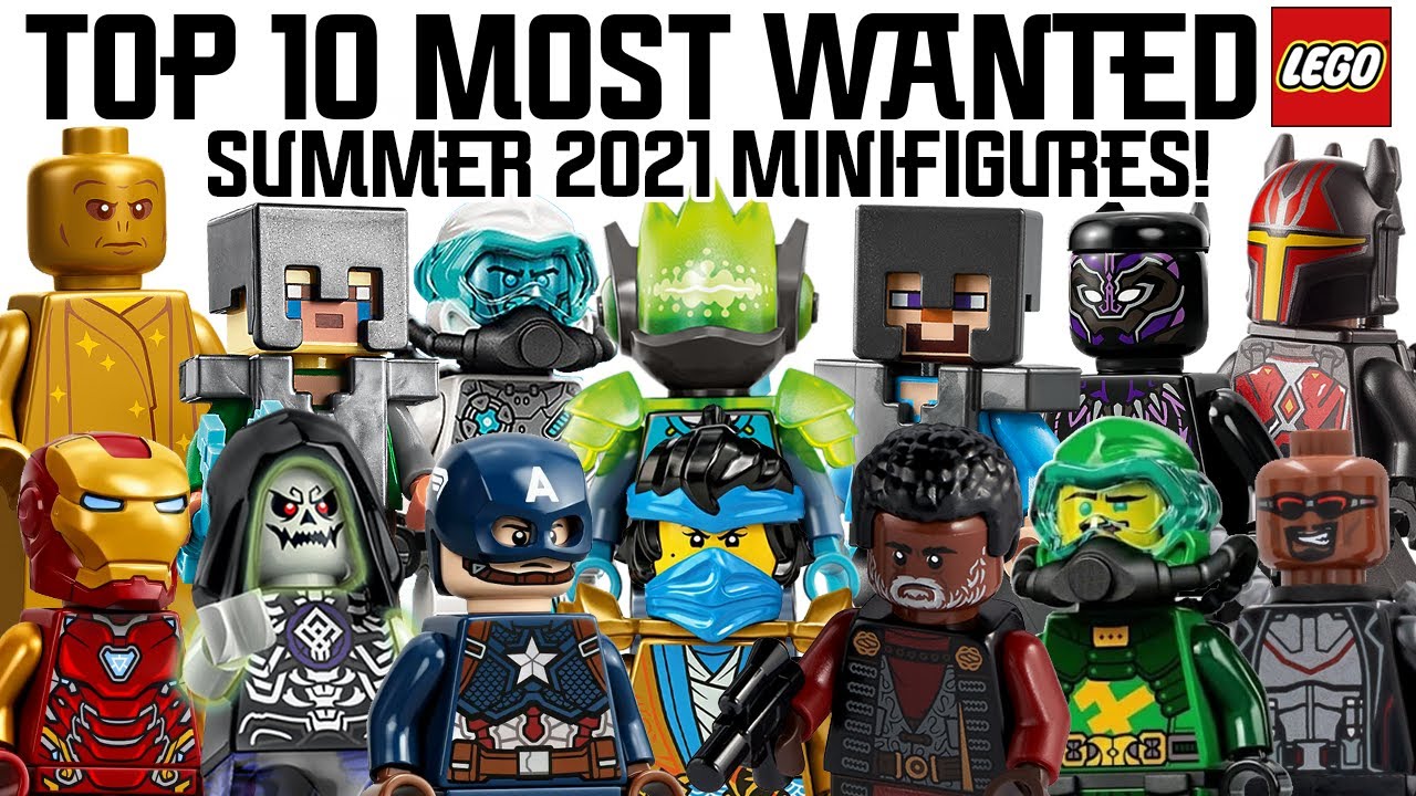 Top 10 Most Wanted LEGO Summer 2021 Minifigures! - YouTube