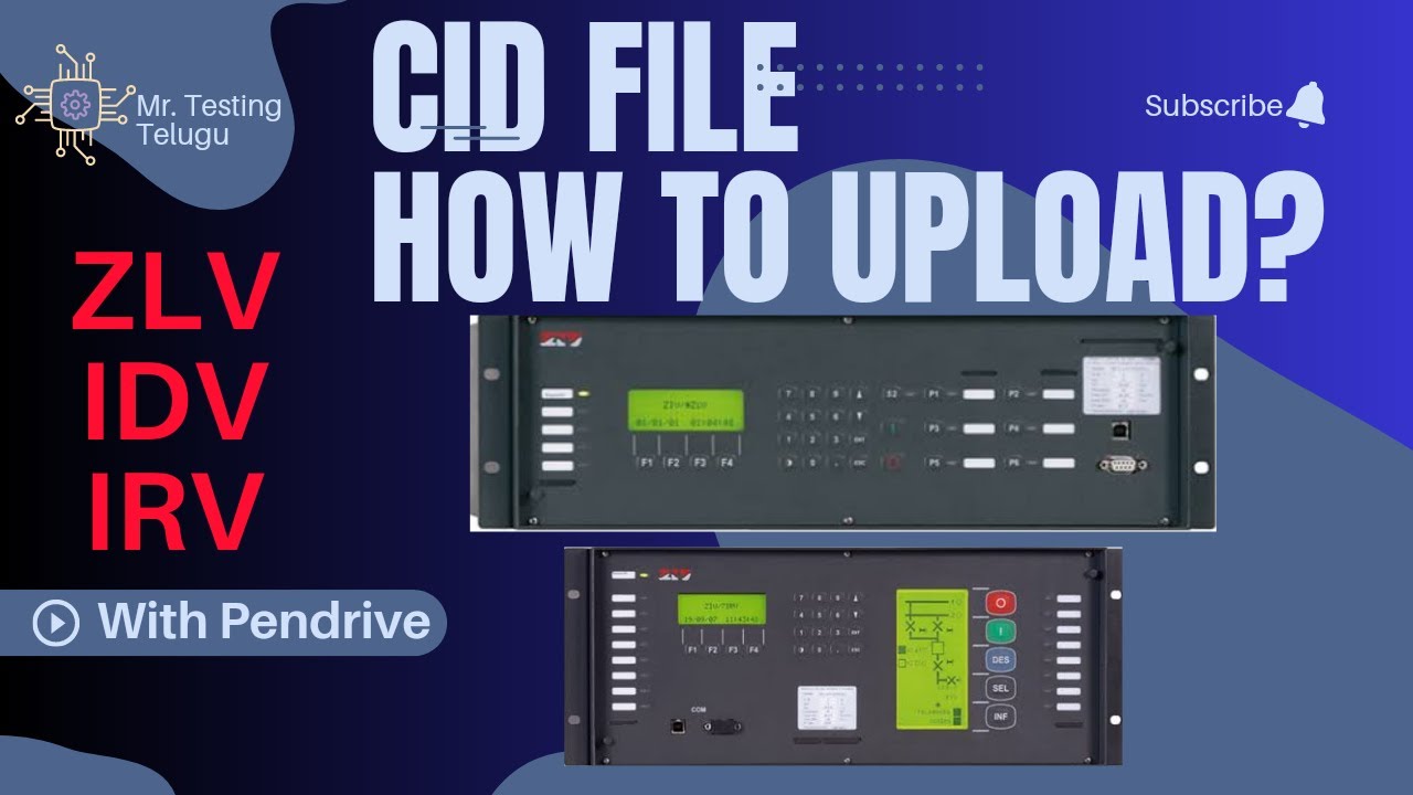 How to upload CID file to ZIV Relay || @mr.testingtelugu1738 - YouTube