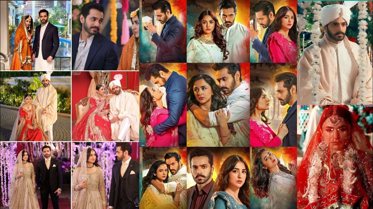Tere Bin cast dress design / Yumna Zaidi / Wahaj Ali / Bushra Ansari ...