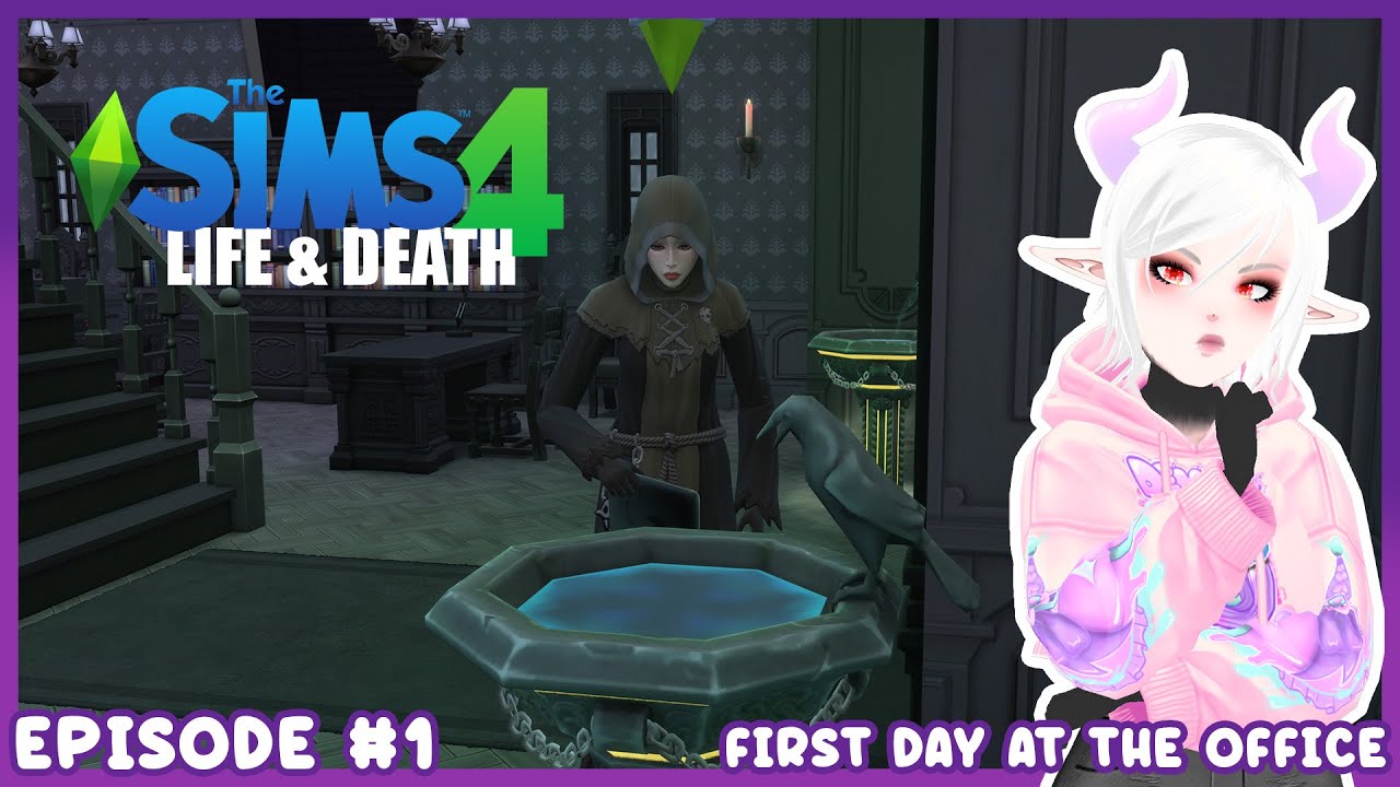 The Sims 4: Life & Death | Episode 1: Endora's First Day as a Reaper 😱 ...