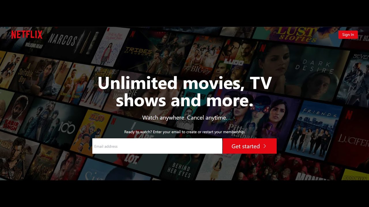 How to Make Netflix Landing with Tailwind CSS | Citrine Code - YouTube