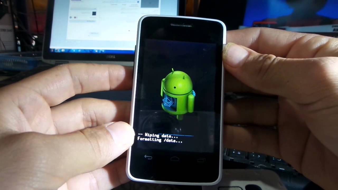 Vodafone 875 - smart mini hard reset - YouTube