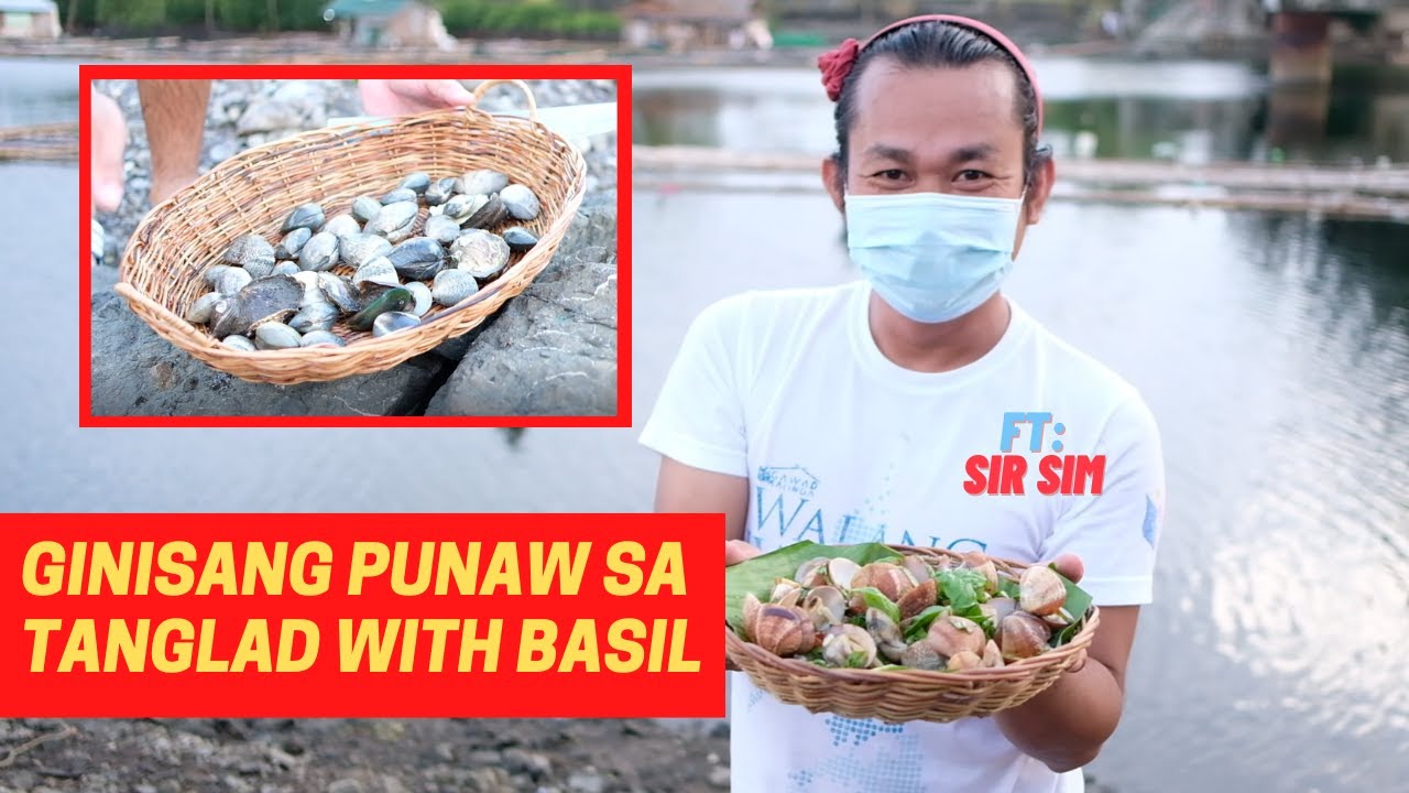 Catch and Cook Punaw | How to Cook Ginisang Punaw (Halaan) with ...