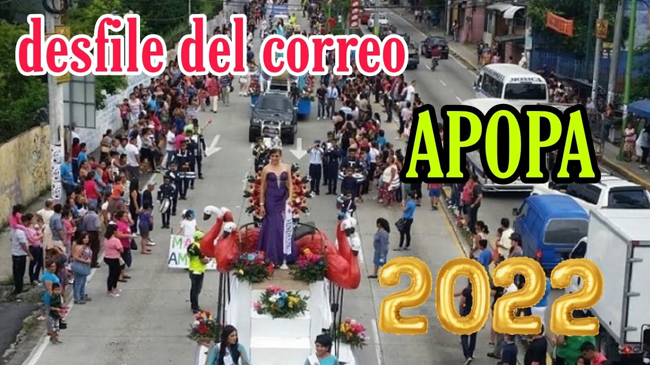 Desfile Del Correo APOPA - YouTube