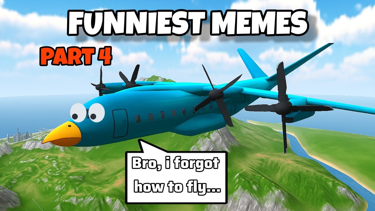 🤣Craziest & Funniest MEMES in Turboprop Flight Simulator | PART 4 - YouTube