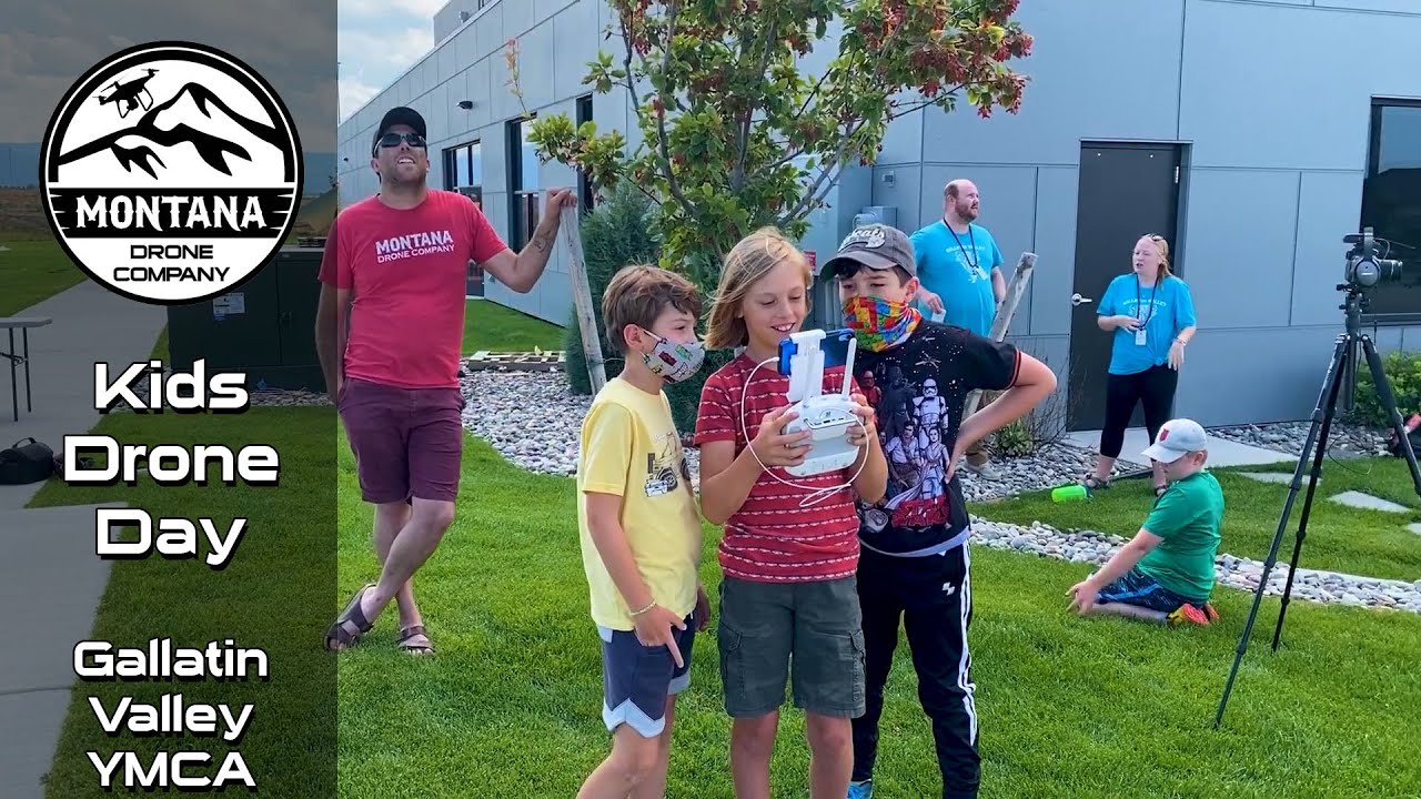 Gallatin Valley YMCA Drone Day | Bozeman | Montana Drone Company - YouTube