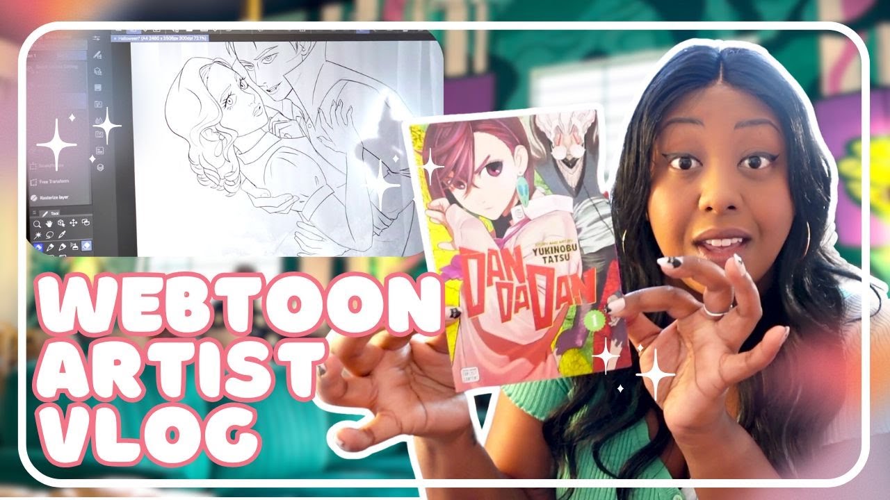 Halloween 🎃, Reading Manga, and Making Art ️ | WEBTOON Artist Vlog ...