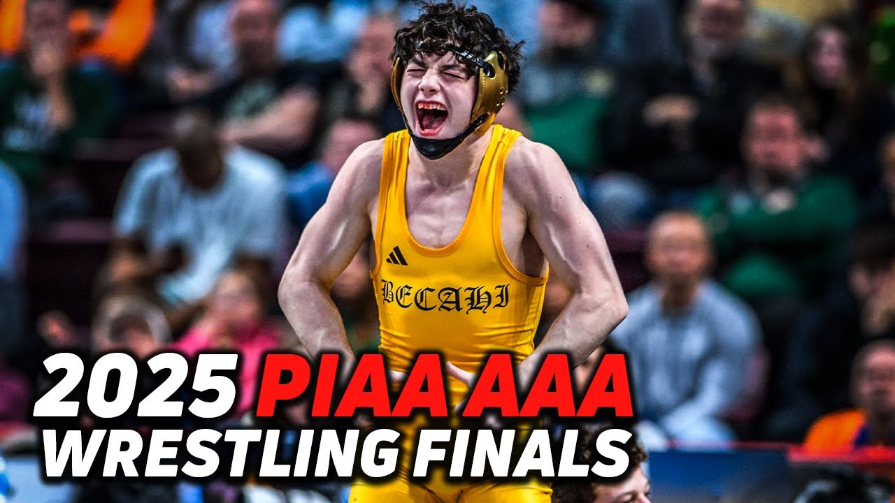 2025 PIAA AAA State Wrestling Championship Finals - YouTube