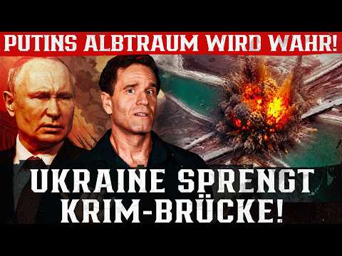 UNFASSBARER DOPPEL-SCHLAG auf KRIM-BRÜCKE! RUSSISCHE TRUPPEN FLÜCHTEN von Kinburn-Halbinsel!