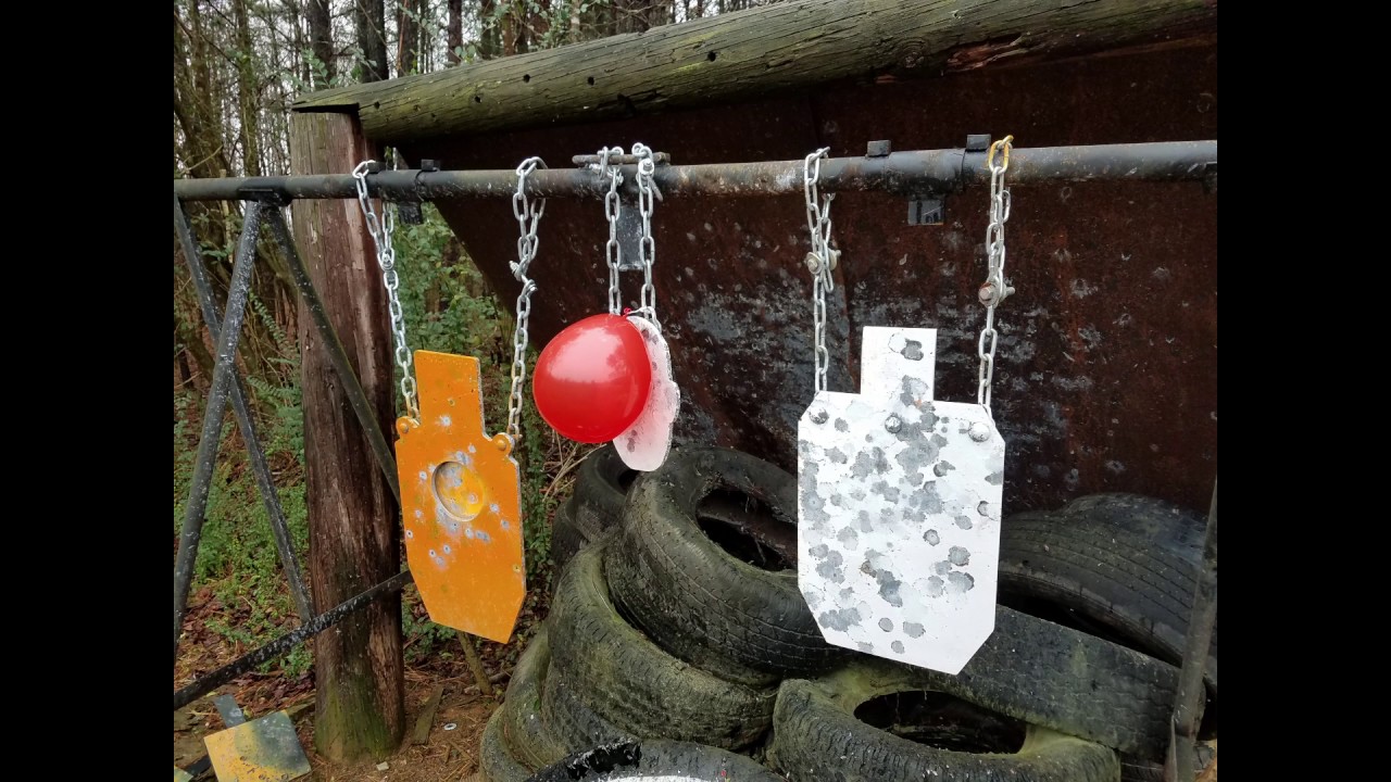 Smith & Wesson 6946 40 yard head shot - YouTube