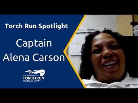 September Torch Run Spotlight: Captain Alena Carson - YouTube