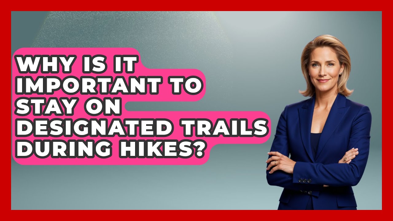 Why Is It Important to Stay on Designated Trails During Hikes? | The ...