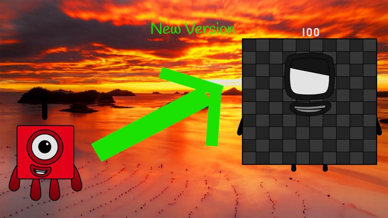 Uncannyblocks Band Remastered 1 to 100 New Version - YouTube