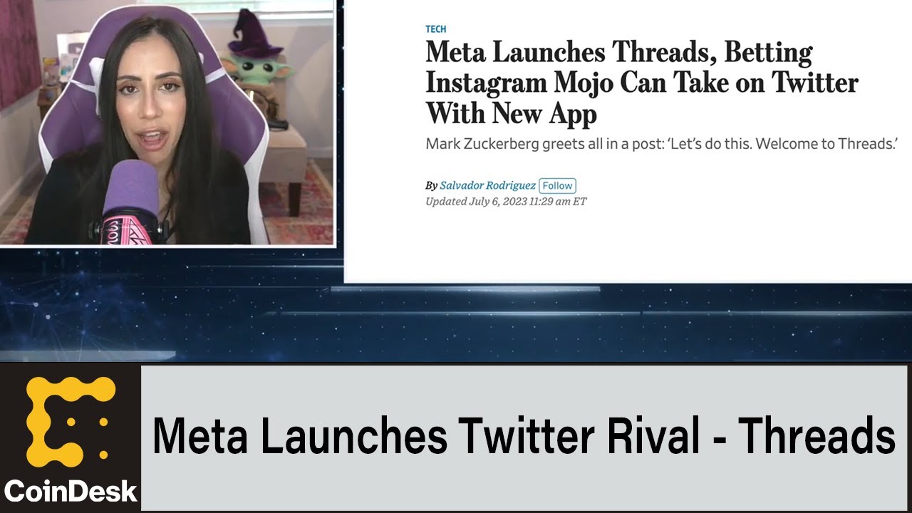 Meta Launches Twitter Rival 'Threads,' Competing with Crypto's Town ...