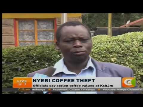 More than 60 bags of coffee stolen from Gaturiri factory in Mathira