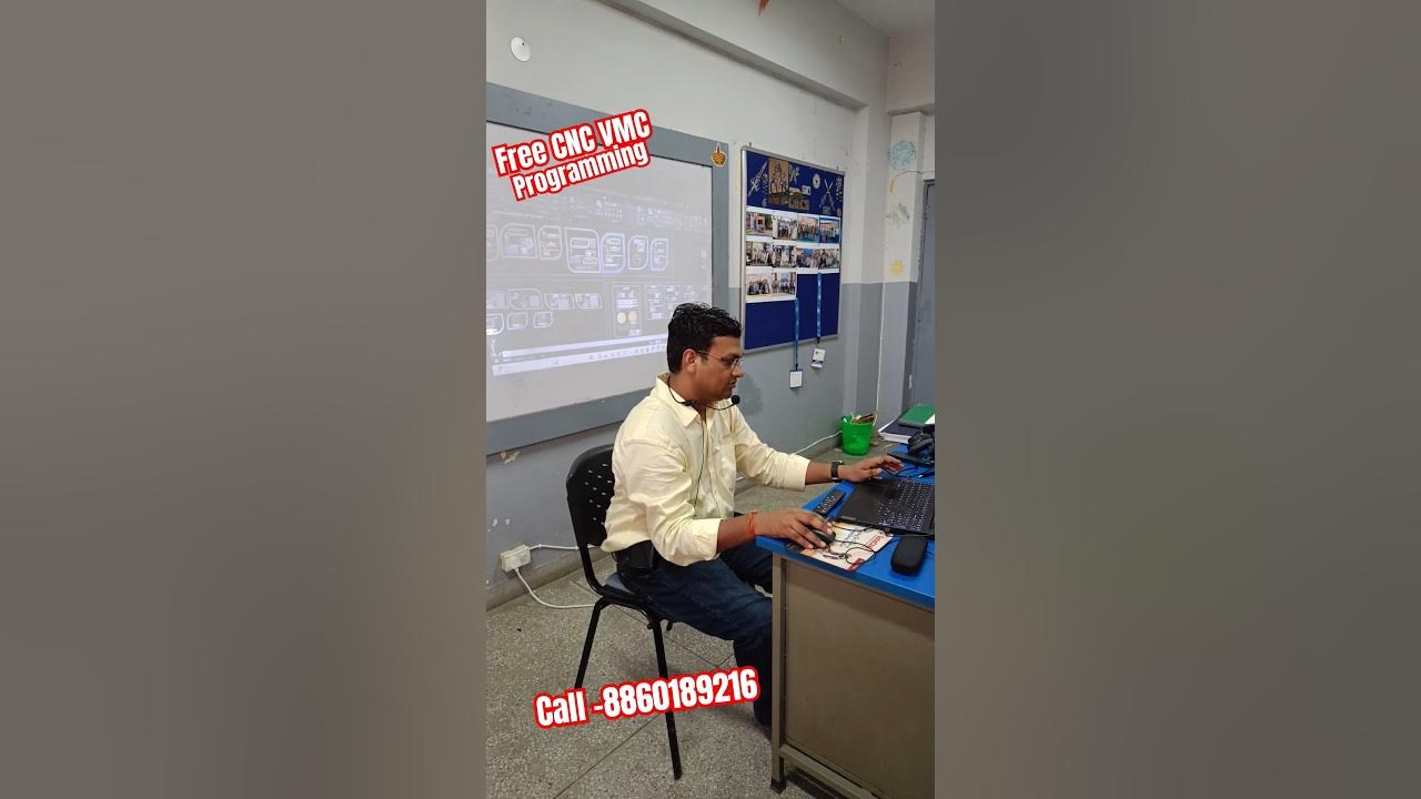 free CNC VMC PROGRAMMING AND practical training with 100 percent ...