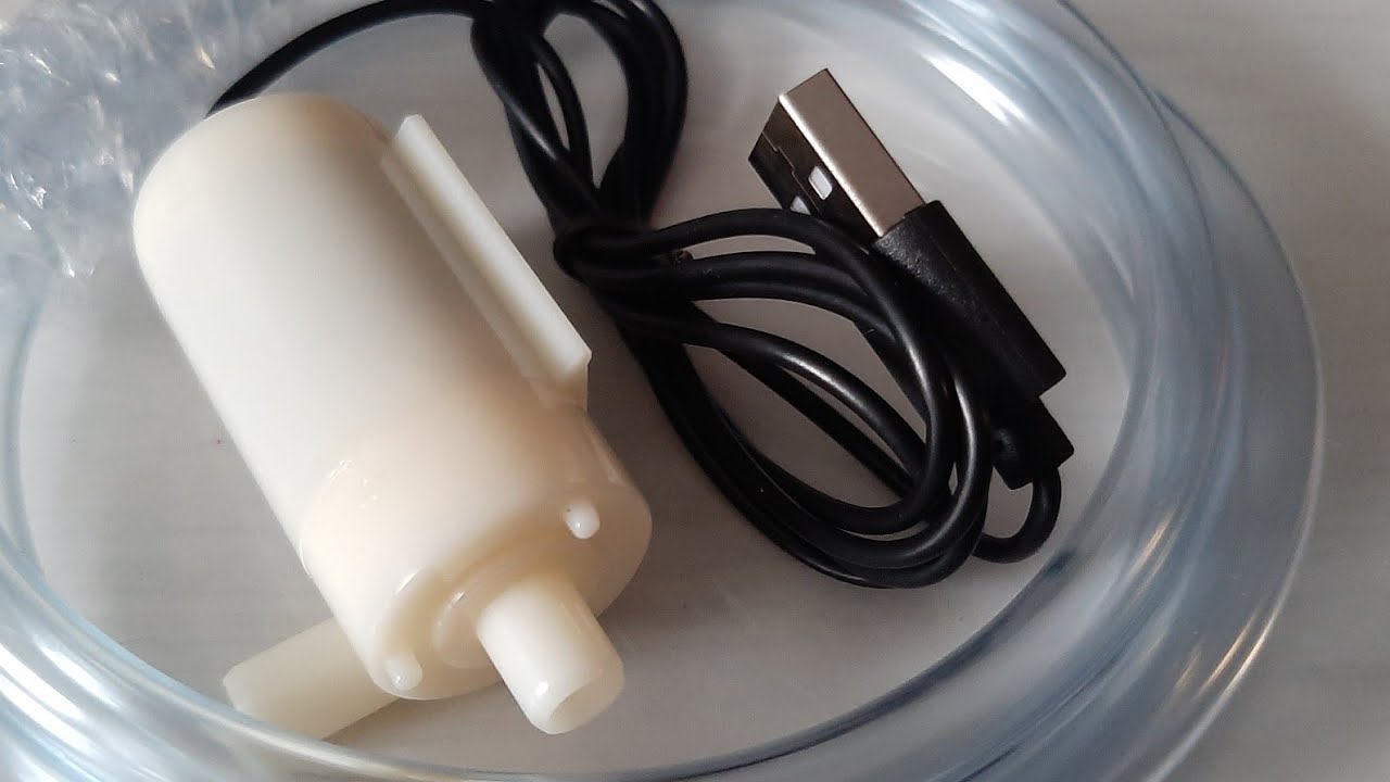 Unboxing Series : Shopee - 5V DC Low Noise Mini USB Water Pump ...