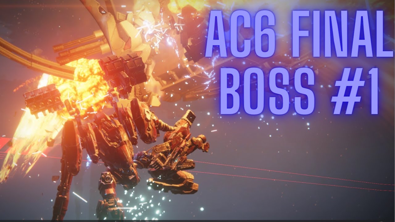 Armored Core 6 | Chapter 1 Final Boss "Balteus" - YouTube