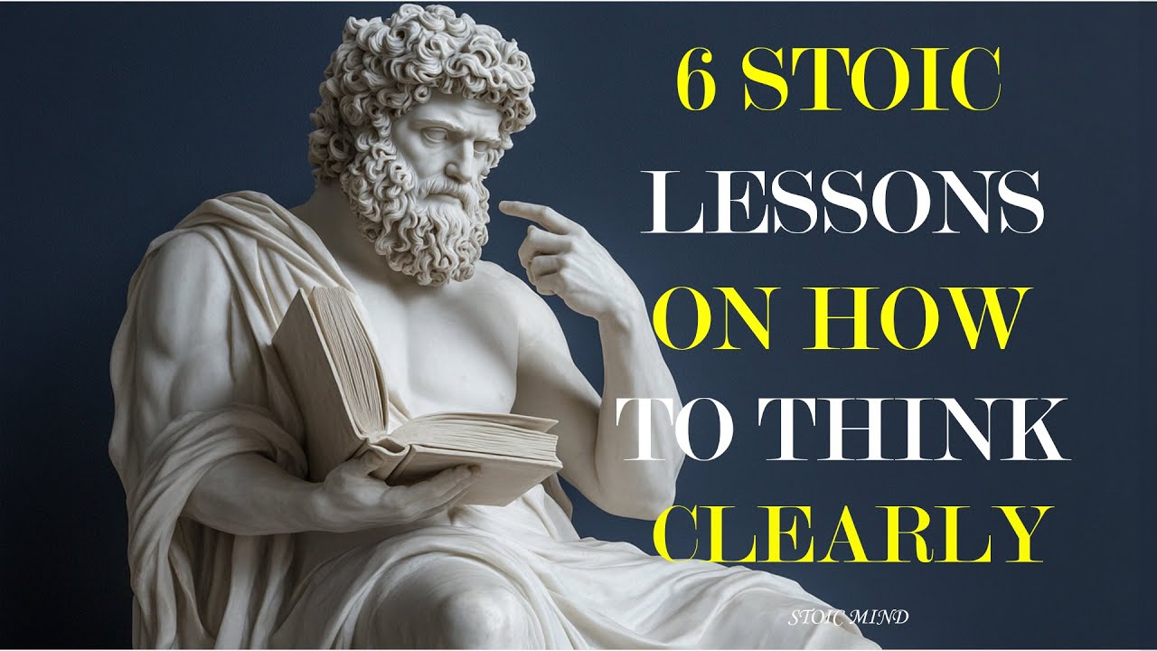 6 Stoic Lessons to Help You Think Clearly | Stoic Mind - YouTube