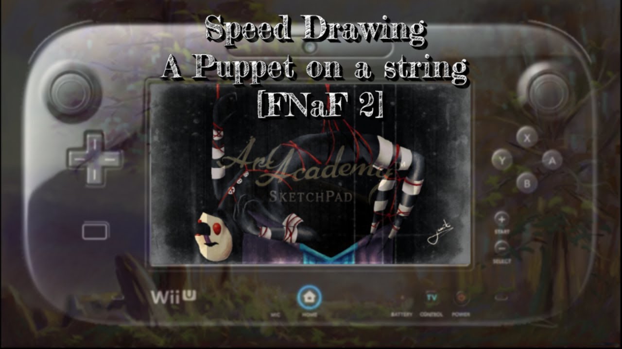 Speed Drawing ~ A Puppet on a string [FNaF 2] - YouTube