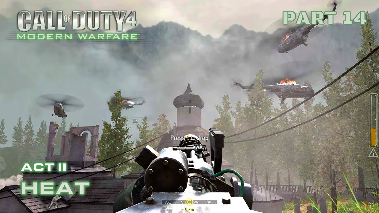 Call of Duty 4 Modern Warfare | Walkthrough Gameplay | Part 14 | Act II ...