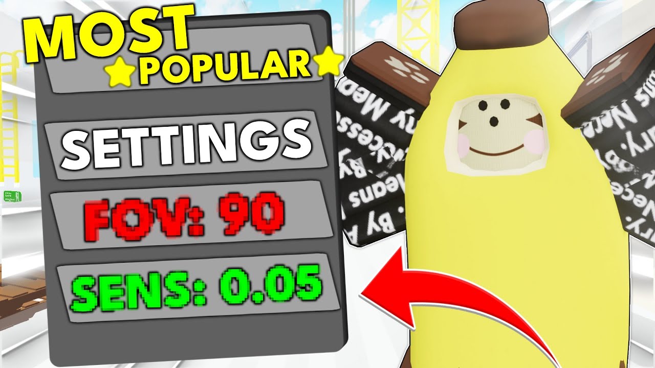 I used the most POPULAR ARSENAL SETTINGS IN 2023.. (Roblox Arsenal ...