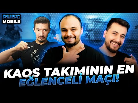 KAOS TEAM EN EĞLENCELİ RANK MAÇI !! w/ MEZARCI,GAZİ /PUBG MOBİLE Gameplay