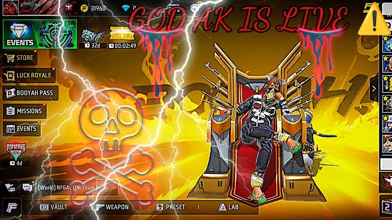 GOD AK IS LIVE 🌪️ : 👍 Good stream | Playing Solo | Streaming with ...