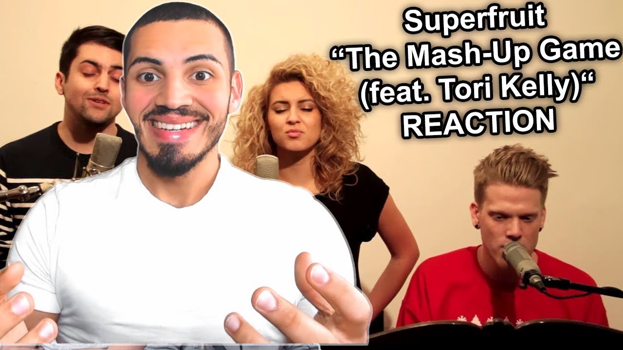 SUPERFRUIT - THE MASH-UP GAME (feat. Tori Kelly) REACTION - YouTube