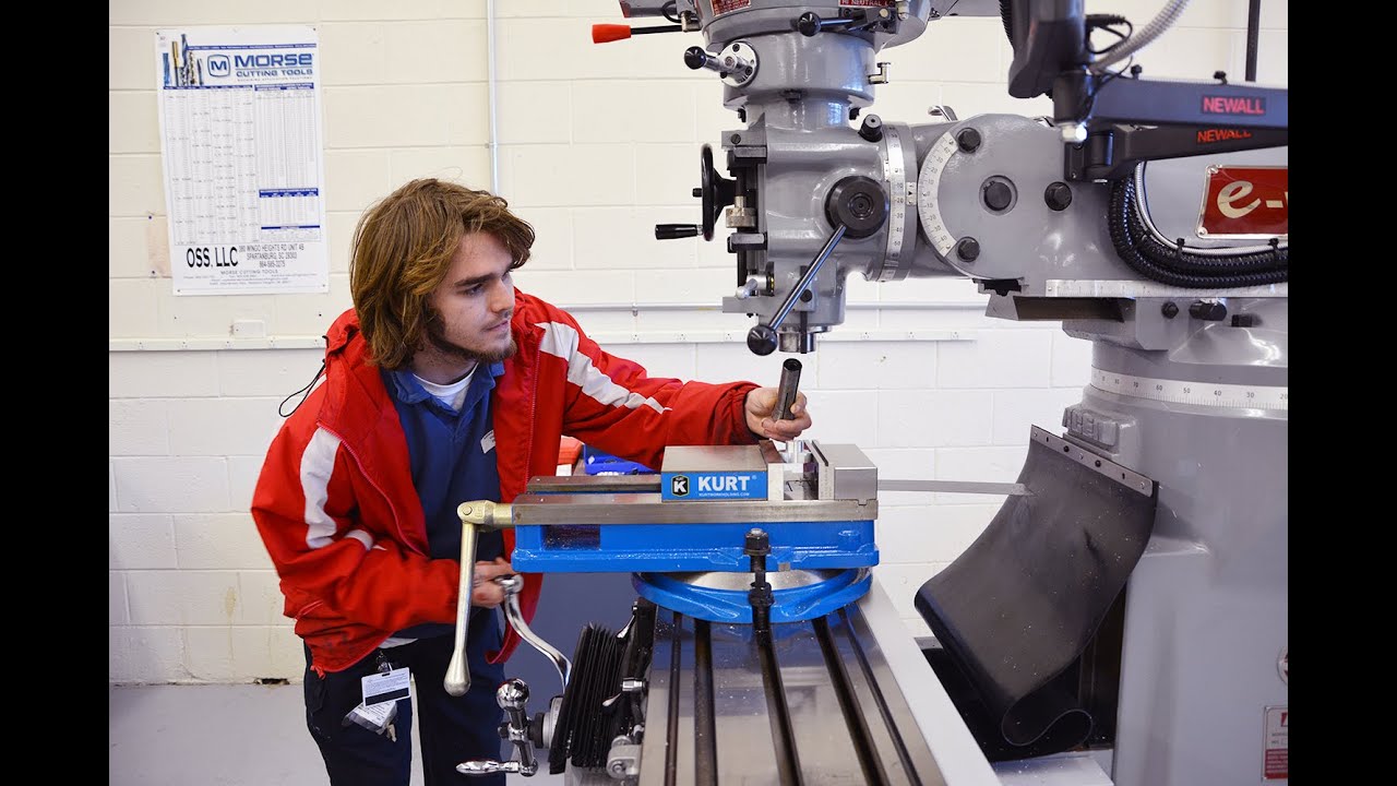 Richmond Community College Machining Program at Scotland High School ...