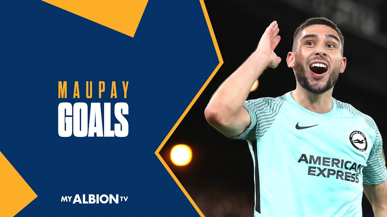 Neal Maupay Goals 2021/22 - YouTube