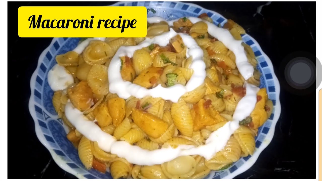 macaroni recipe l simple and easy macaroni recipe by cooking with faiza ...