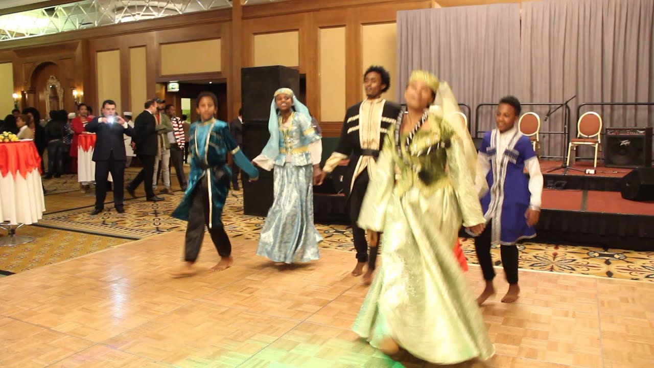 Azerbaijani National Dance YALLI by Ethiopian National Theatre Dancers ...