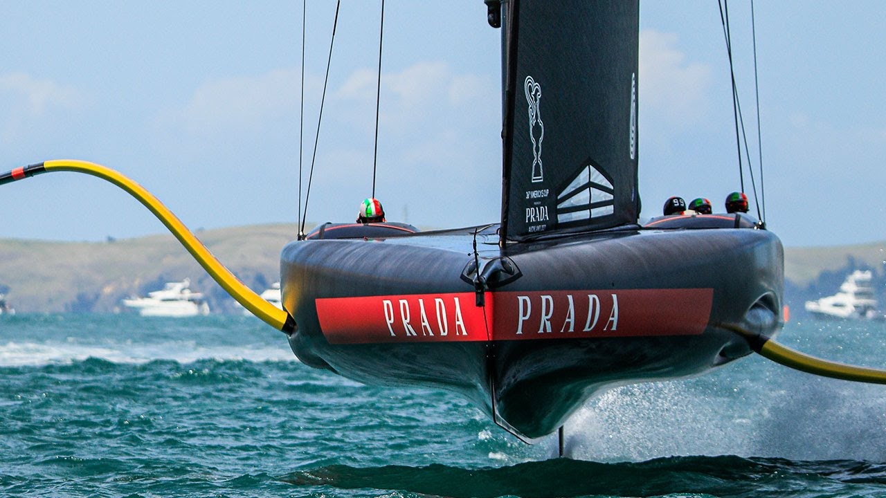 The Prada Cup - The Final - Day Four - YouTube