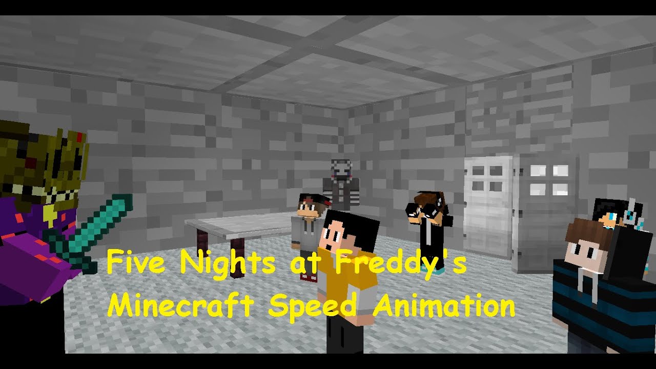 FNAF - "The Truth!" A Minecraft Speed Animation - YouTube