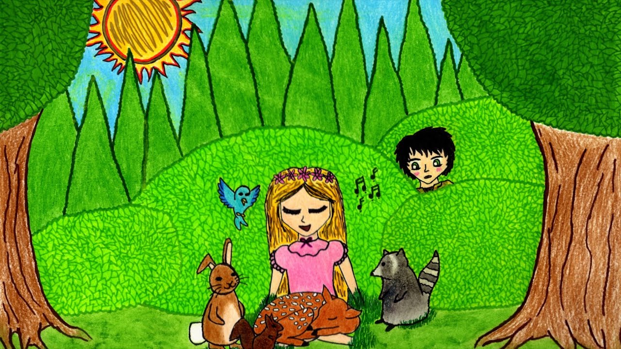 Sunrise in Secret Glade | Princess Aurora Green Singing & Greenlandian ...