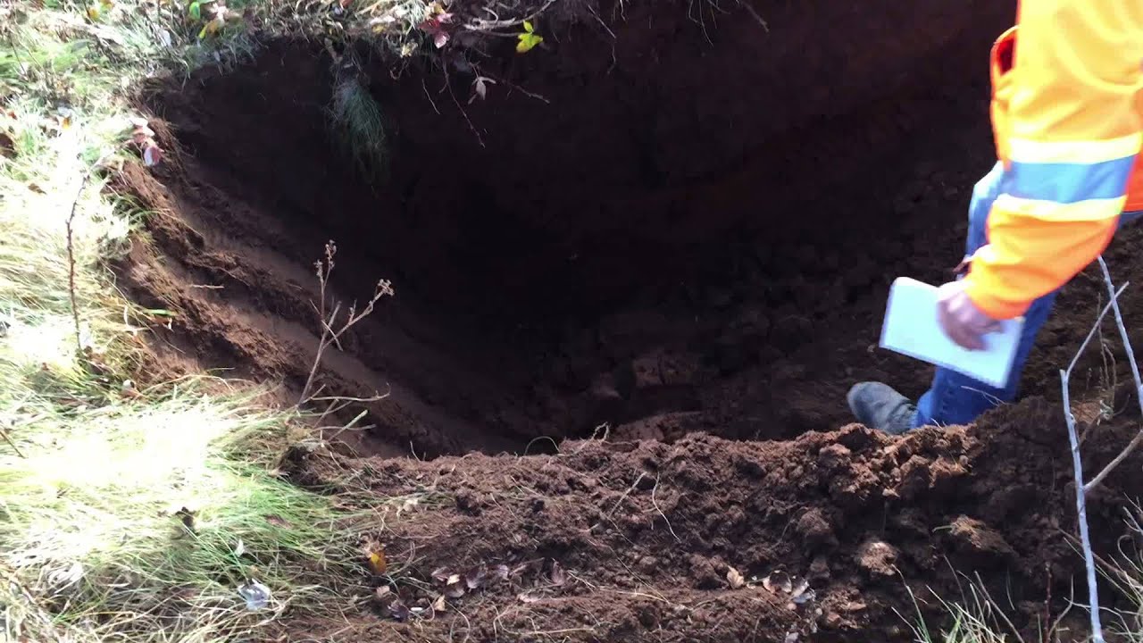 Geotech engineering test pits for ICF footing foundation 4 of 6 - ICF ...
